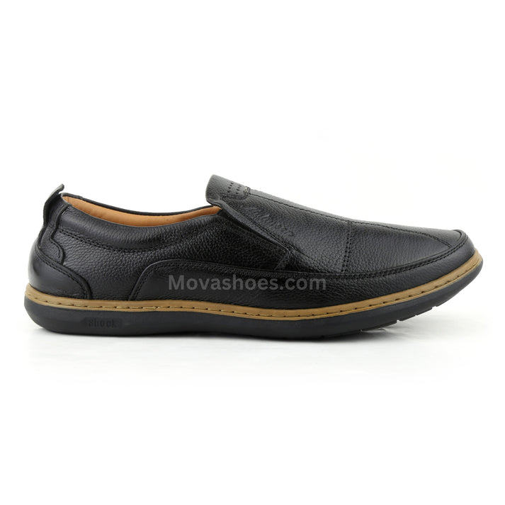 Mova Leather Casual MU20 - Black – Mova Shoes